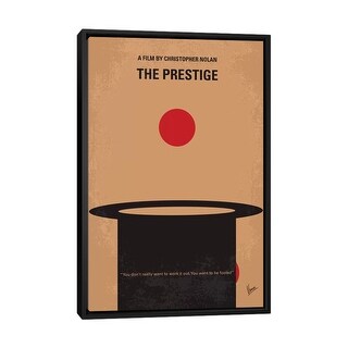 iCanvas "The Prestige Minimal Movie Poster" by Chungkong Framed Canvas Print - Bed Bath & Beyond ...